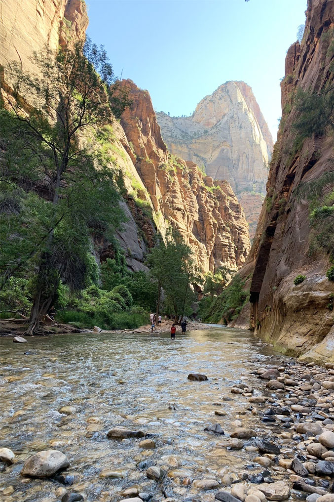 Zion Narrows Riverside Walk - Trails Near Me